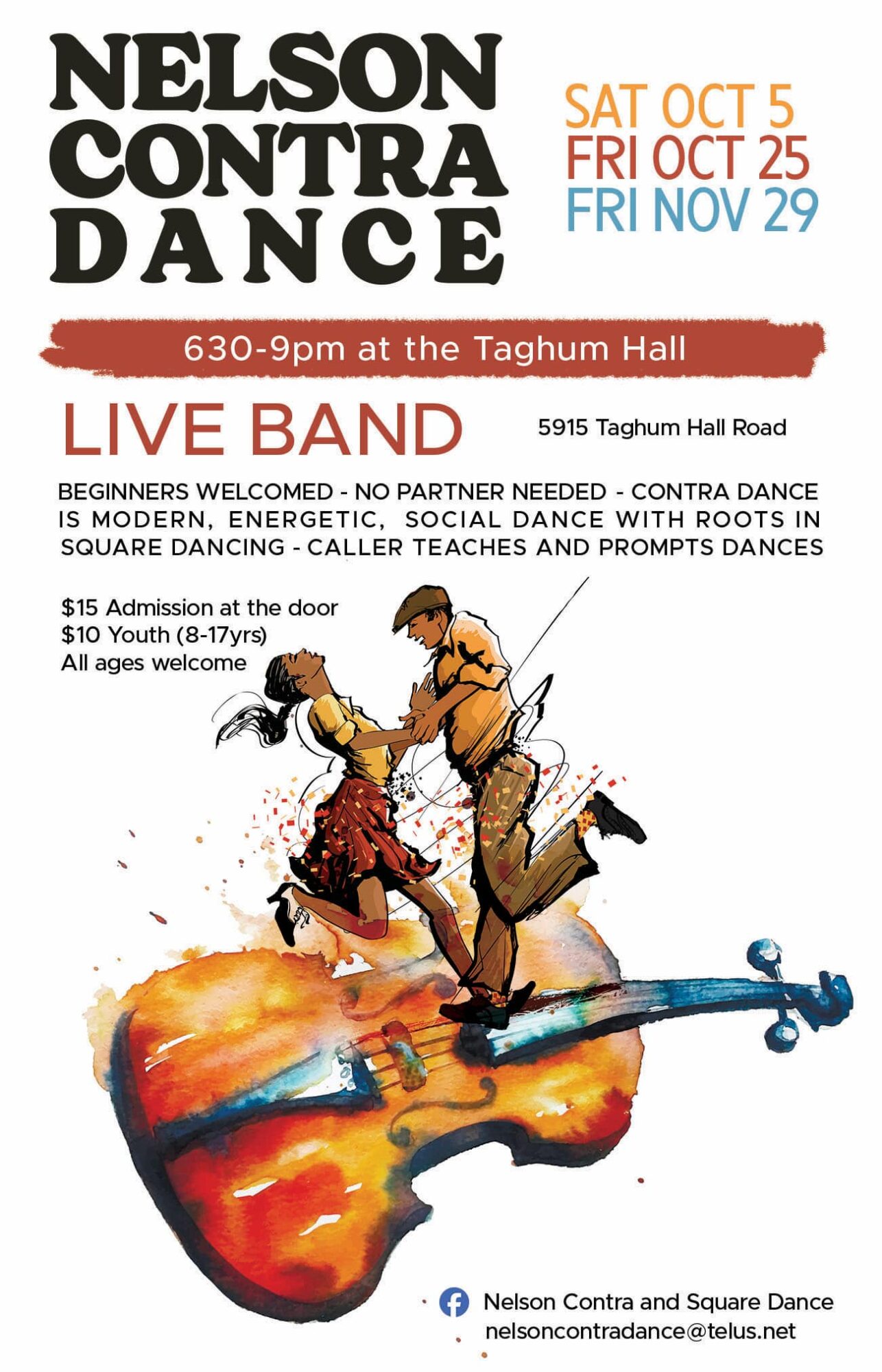Contra Dancing - West Kootenay Regional Arts Council